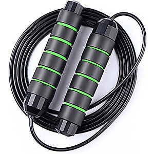Redify Skipping Rope,Adjustable Jump Rope for Exercise Workout,Fitness Jumprope for Men Women and Kids,Speed Jumping Rope for Cardio and Endurance Training