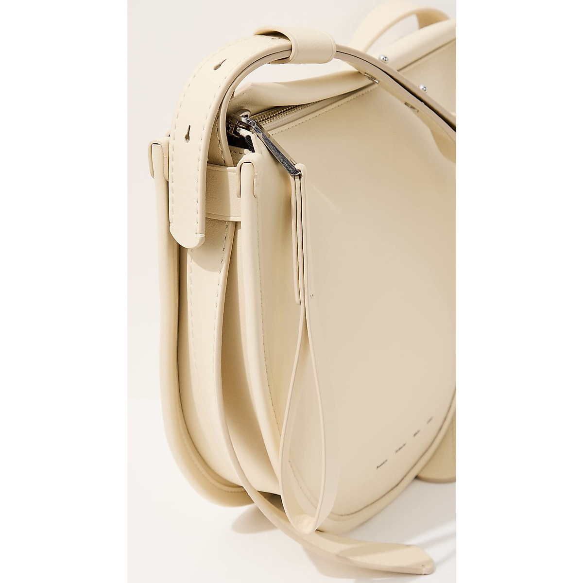 Proenza Schouler White Label Women's Medium Baxter Leather Bag, Ivory, One Size