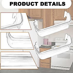 242126602 refrigerator door shelf replacement Fits for frigi.daire Refrigerator Door Shelf AP6278233 PS12364199 FFSS2625TS0 LFSS2612TF0-Fits Side Shelf Bottom