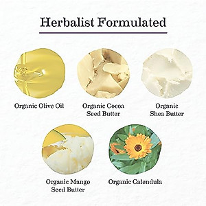 Earth Mama Vegan Nipple Butter | Cruelty-Free Breastfeeding Cream for Nursing Mamas | Lanolin-free 2-Ounce