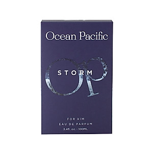 Ocean Pacific Storm Eau De Parfum for Men, Fruity, 3.4 Fl Oz
