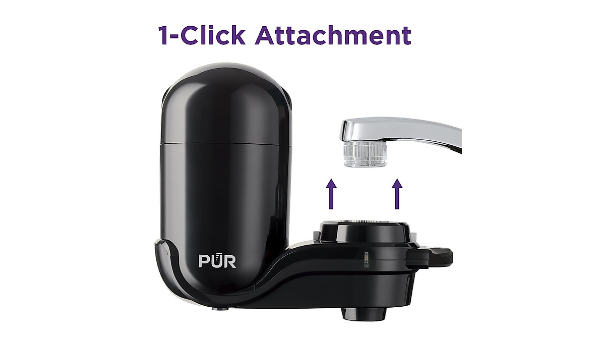 PUR Faucet Mount Water Filtration System - Crisp & Clean