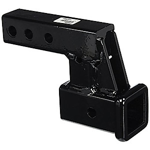 Meyer FHK45054 Receiver Hitch Extension with 4" Drop/Rise, Black
