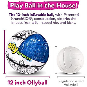 Ollyball Girl Power! The Ultimate Indoor Colorable Play Ball for Kicking and Coloring in The House! (Girl Power! Eco Pak (2 Pack))