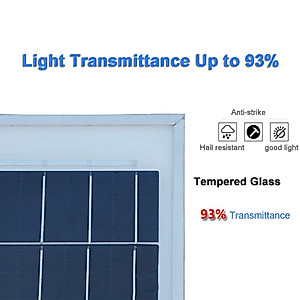 Solar Panel 50W 60W Polycrystalline Photovoltaic Panel Power Generation 5 Grid Line Home System Ootdoor