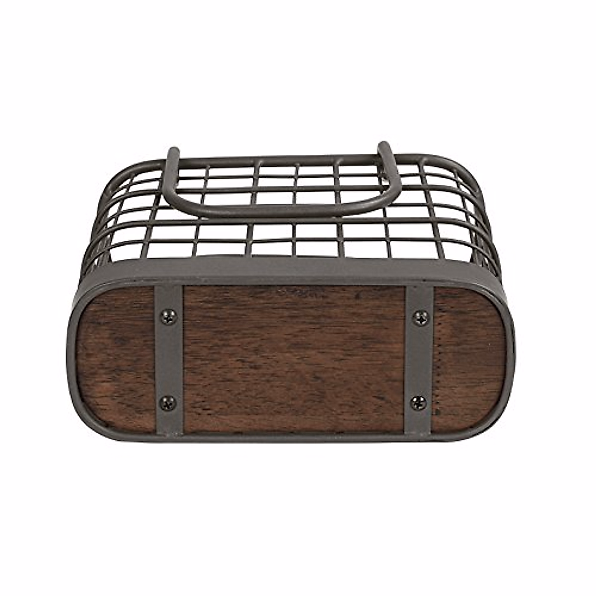 Spectrum Diversified Vintage Napkin Holder, One Size, Industrial Gray