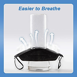VERNASSA KN95 Face Mask 50 PCS, Breathable Comfortable Masks, Against PM2.5 Disposable Masks