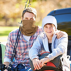 SATINIOR 12 Pcs Ski Mask Summer Face Cover Scarf Men Balaclava Neck Gaiter Cycling Running Headwear Windproof Hood