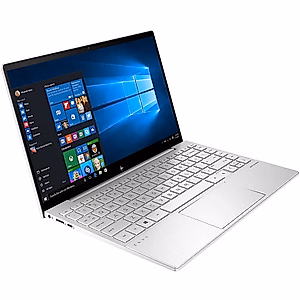 HP Envy 13.3" FHD IPS Premium Laptop | 11th Generation Intel Core i5-1135G7（ Beat i7-10510U） | Backlit Keyboard | Fingerprint | Windows 10 | with Laptop Stand Bundle (Silver, 8GB RAM | 512GB SSD)