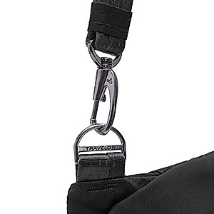 Travelon Anti-Theft Active Tour Bag, Black, 9 x 11 x 3.5