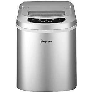 Magic Chef MCIM22SV 27Lb-Capacity Portable Ice Maker
