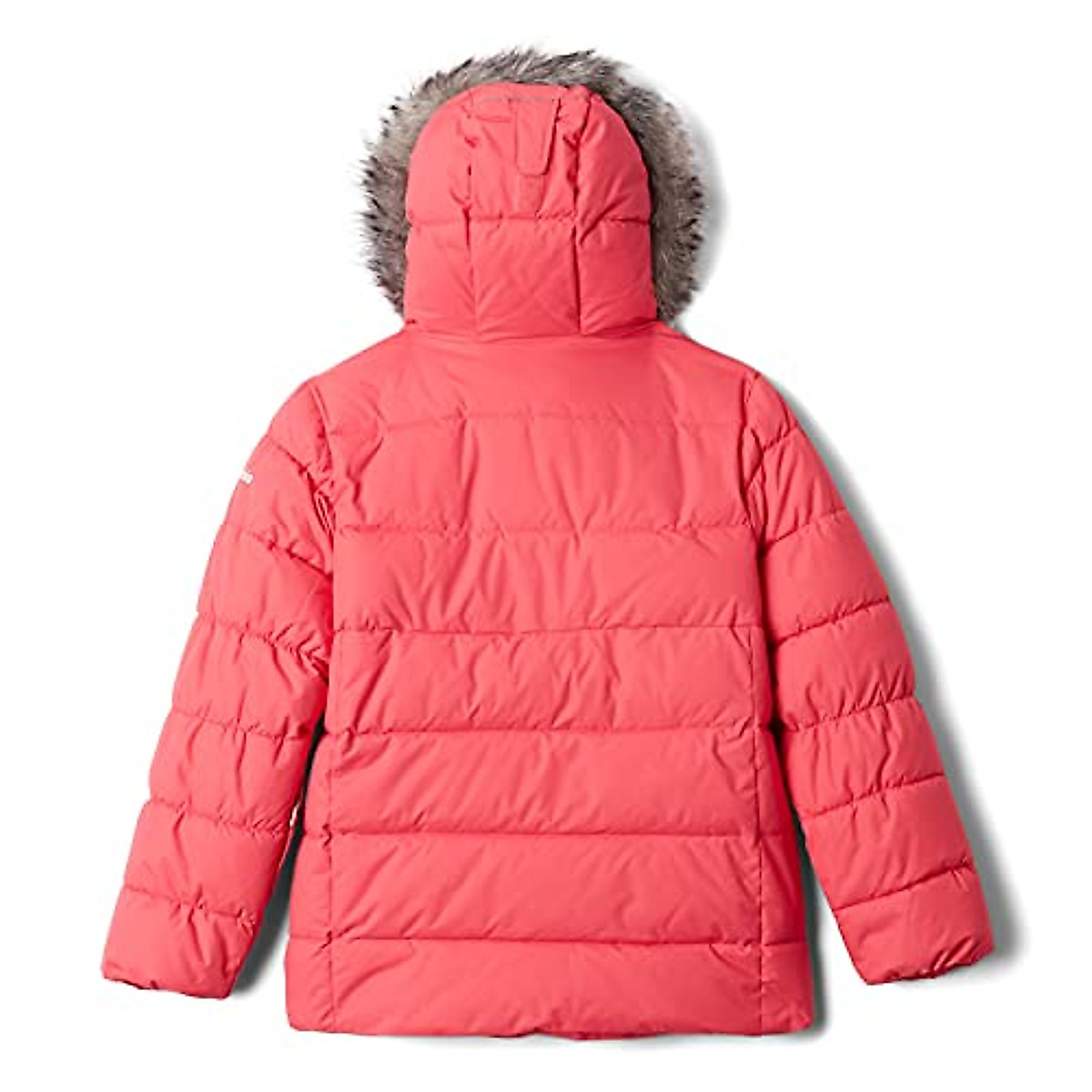 Columbia Youth Girls Arctic Blast Jacket, Bright Geranium/Pink Orchid, Large