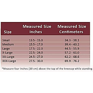 ALPS Coolfit Knee Brace, Prevent or Reduce Severity of Knee Injury, Soft and Breathable, Pull-On with Adjustable Hinges, XXXL Size