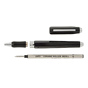 OHTO Ceremic Ballpoint Pen dude 0.5mm Ballpoint Black Body (CB-10DD-Black), 5.000