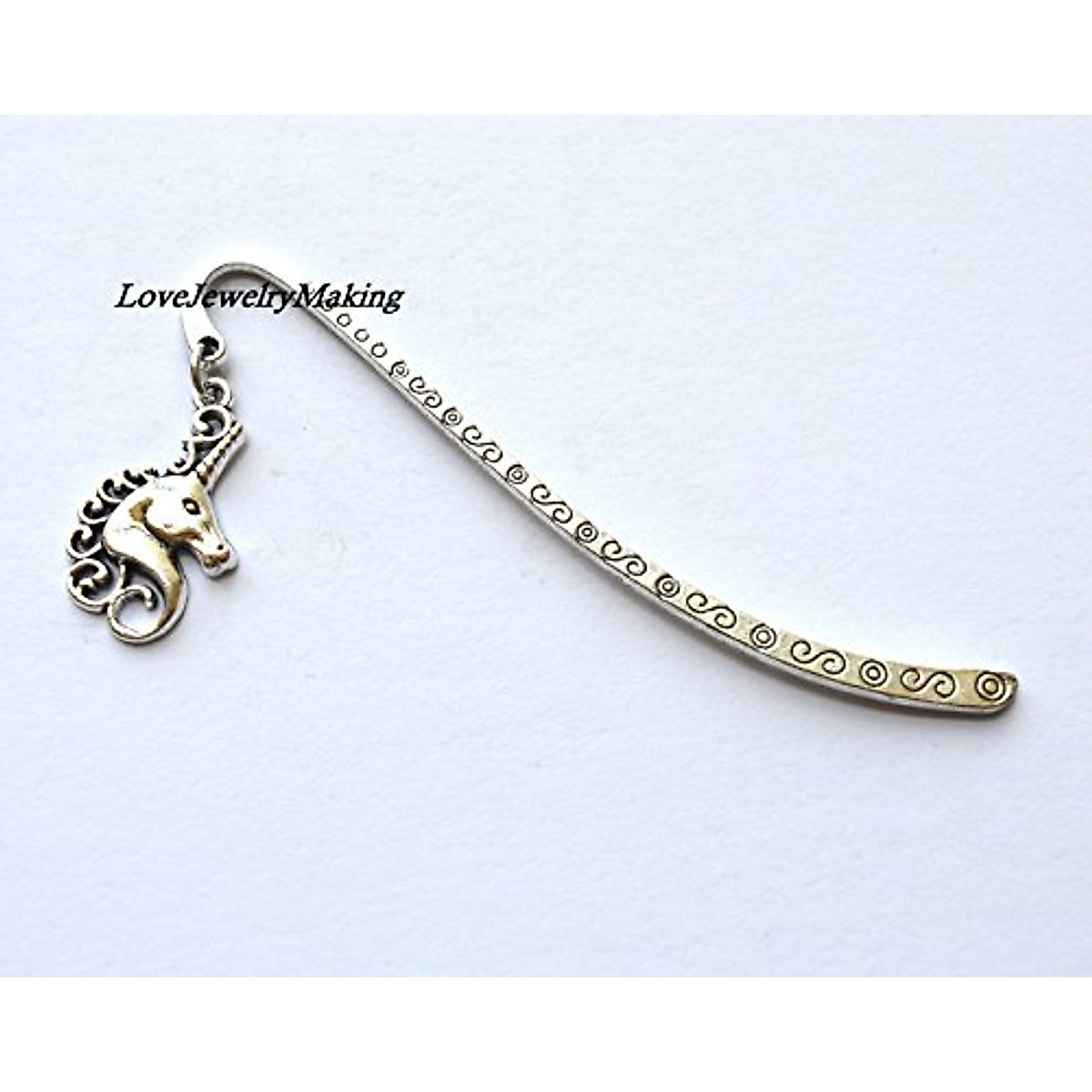 Unicorn Bookmark - Unicorn Book Mark - Unicorn Charm Bookmark