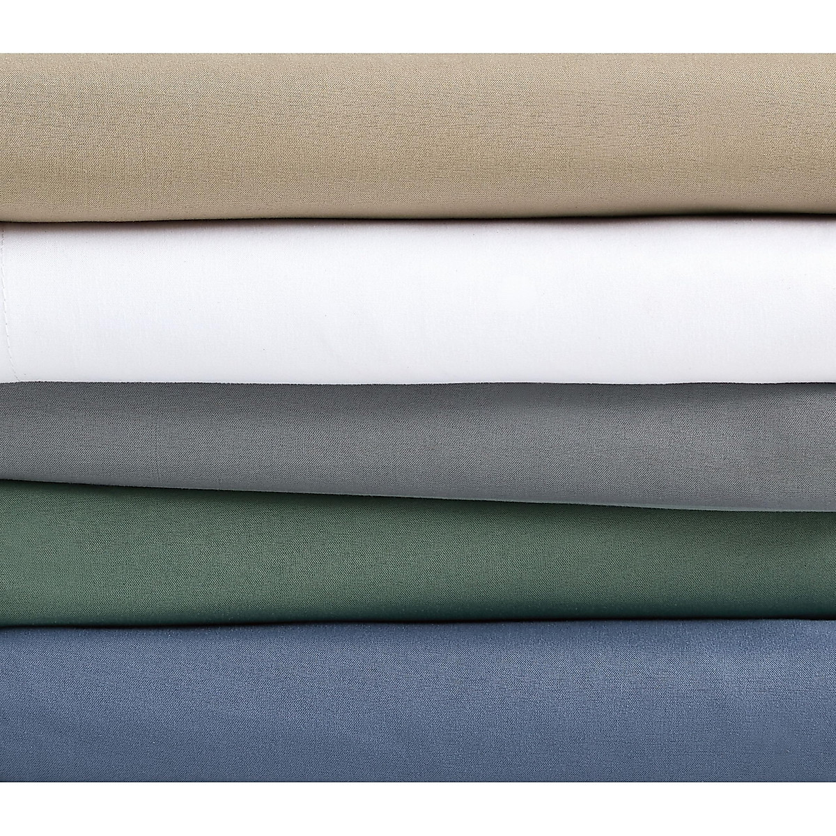 London Fog Garment Washed Solid Duvet Set Green Microfiber 2-Piece Twin XL Duvet Set, Solid Themed, Adult and Teen, Oeko-TEX Certified