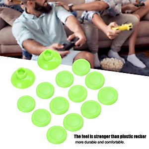 Universal Controller Rocker Cap PC+TPU Joystick Case Replaceable Joystick Cover Rocker Cap for PS4 Joystick(Green)