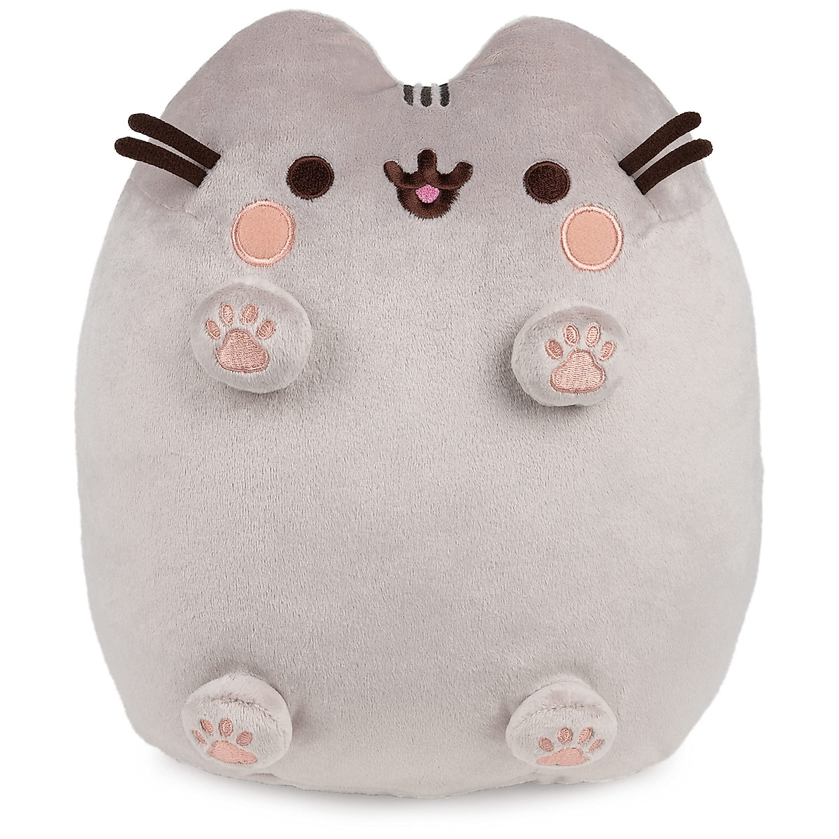 GUND Pusheen The Cat Classic Toe Beans Plush, Stuffed Animal for Ages 8 and Up, 11"