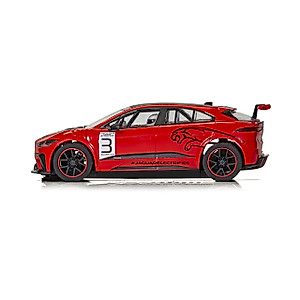 Scalextric Jaguar I-Pace Red #3 1:32 Slot Race Car C4042
