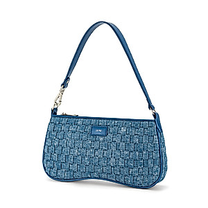 JW PEI Women's Eva Shoulder Handbag (Denim Weave)