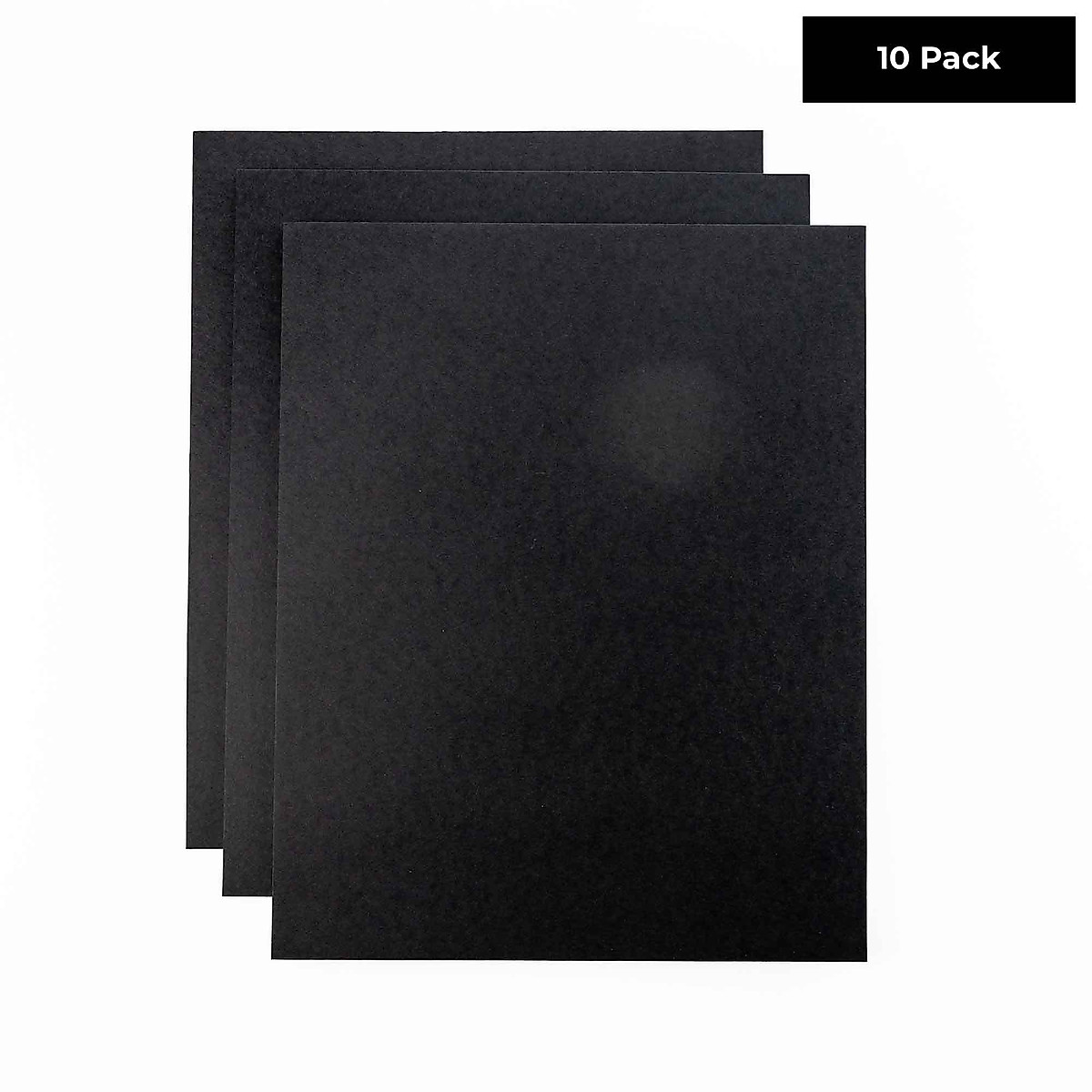 Poster Palooza 4x12 Black Foam Boards 3/16" Black Foam Core for Picture Frame Backings & Craft Projects Pack of 10