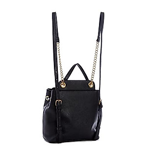 GUESS Factory Women's Marksville Backpack Black