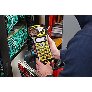 Brady M210 Portable Label Printer with Rubber Bumpers, Multi-Line Print, 6 to 40 Point Font (Replaces BMP21-PLUS Printer)