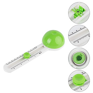 Rotary Cutters Circular Paper Cutter,Rotary Circle Cutter for Children Cut Circle Paper Trimmer Cards Cutters Multi-Functional Round Cutting Knife Model DIY Cards Making Manual Cutting Tool