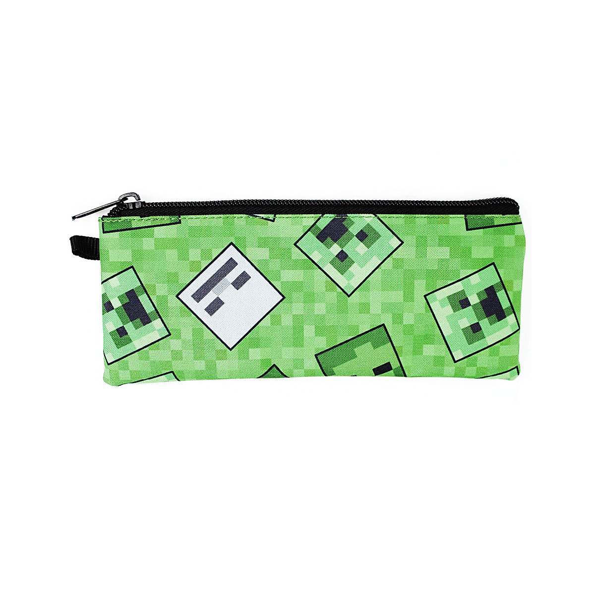 Minecraft Backpack Creeper 4 Piece Kids Green School Rucksack Set