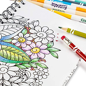 Crayola Erasable Colored Pencils, Kids At Home Activities, 24 Count, Assorted, Long