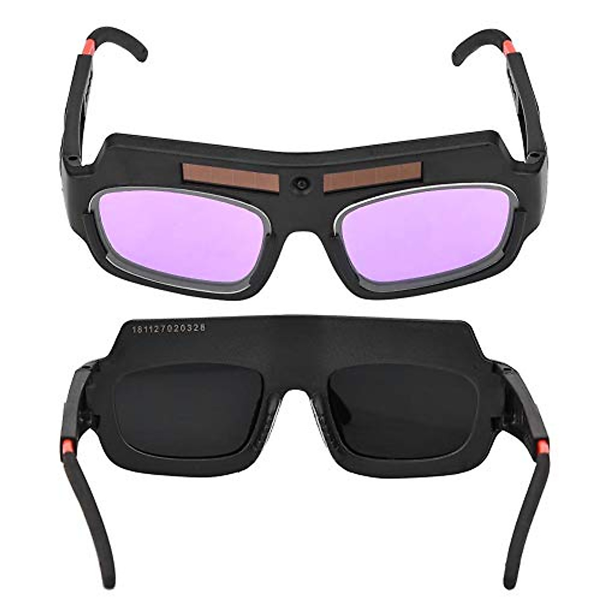 Garosa Solar Automatic Darkening Welding Goggles Protective Welding Glasses Welder Glasses Argon Arc Welding Soldering Torching Brazing Metal Cutting Glasses Welding Tools