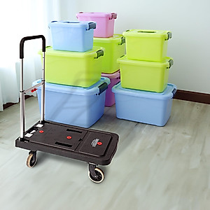 Magna Cart Flatform 300 lb Capacity Four Wheel Folding Platform Truck