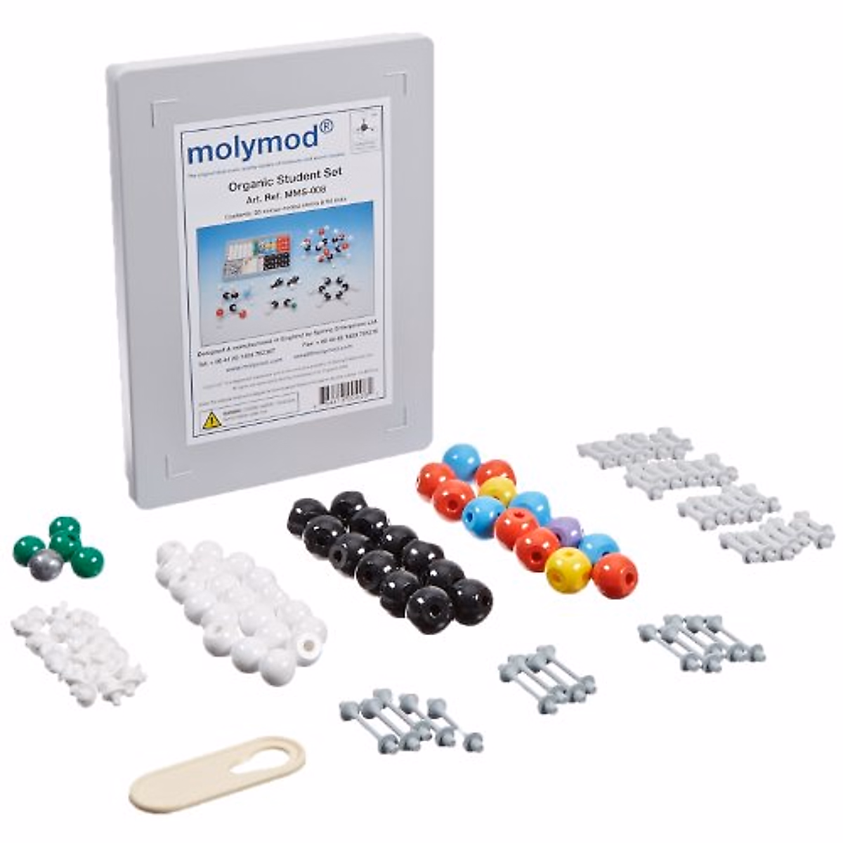 Molymod MMS-008 Organic Chemistry Molecular Model, Student Set (53 Atom Parts)