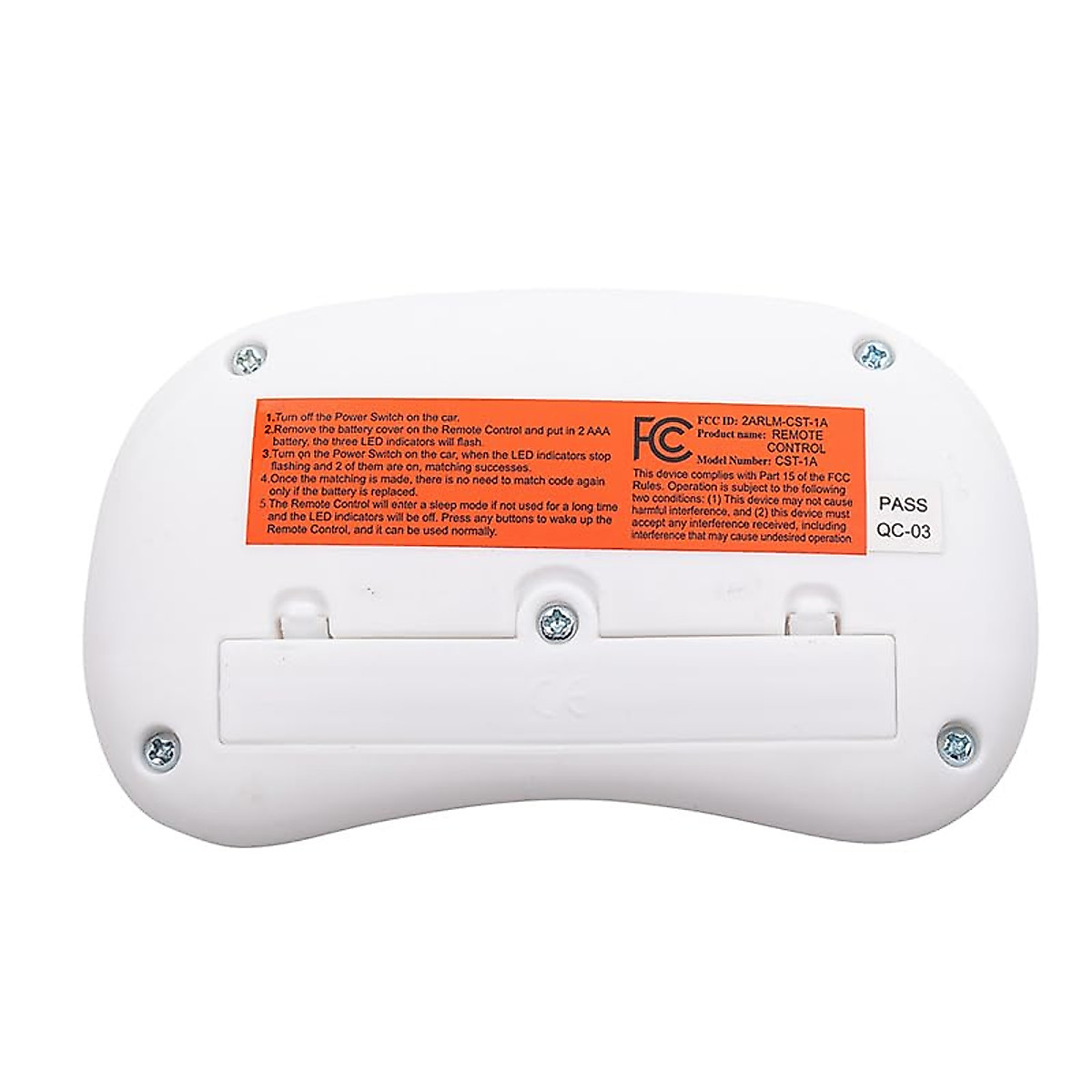 weelye BDM CSG4A 12V Children's Power Riding car CSR-12T-1A 2.4G Bluetooth Remote Control and Receiver kit Controller Control Box Accessories Replacement Parts CSR-12T-1B