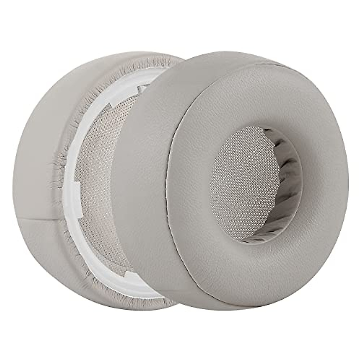 Geekria QuickFit Protein Leather Replacement Ear Pads for Sony WH-H800 Headphones Ear Cushions, Headset Earpads, Ear Cups Repair Parts (Golden)