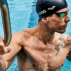 arena Cobra Core Swim Goggles for Men and Women, Smoke-Black, Standard Non-Mirror