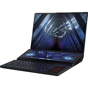 ASUS ROG Zephyrus Duo 16 Gaming & Entertainment Laptop (AMD Ryzen 7 6800H 8-Core, 64GB DDR5 4800MHz RAM, 2x2TB PCIe SSD RAID 0 (4TB), GeForce RTX 3060, 16.0" Win 11 Pro) with G2 Universal Dock