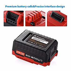 Powerextra 20V Max 6.0Ah Lithium Replacement Battery Compatible with Porter Cable PCC685L PCC680L Cordless Tools Batteries