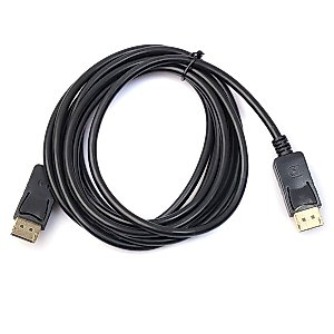 Esenlong DP Male to DP Male Cable DisplayPort to DisplayPort V1. 1, V1. 2 Adapter Connector for PC Computer HDTV Projector 1. 8m 10. 8Gbps