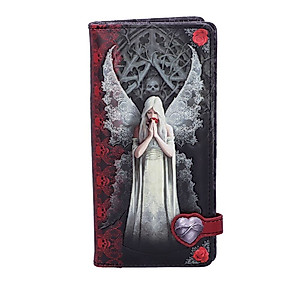 Nemesis Now Black Love Remains Anne Stokes Embossed Purse 18.5cm, One Size