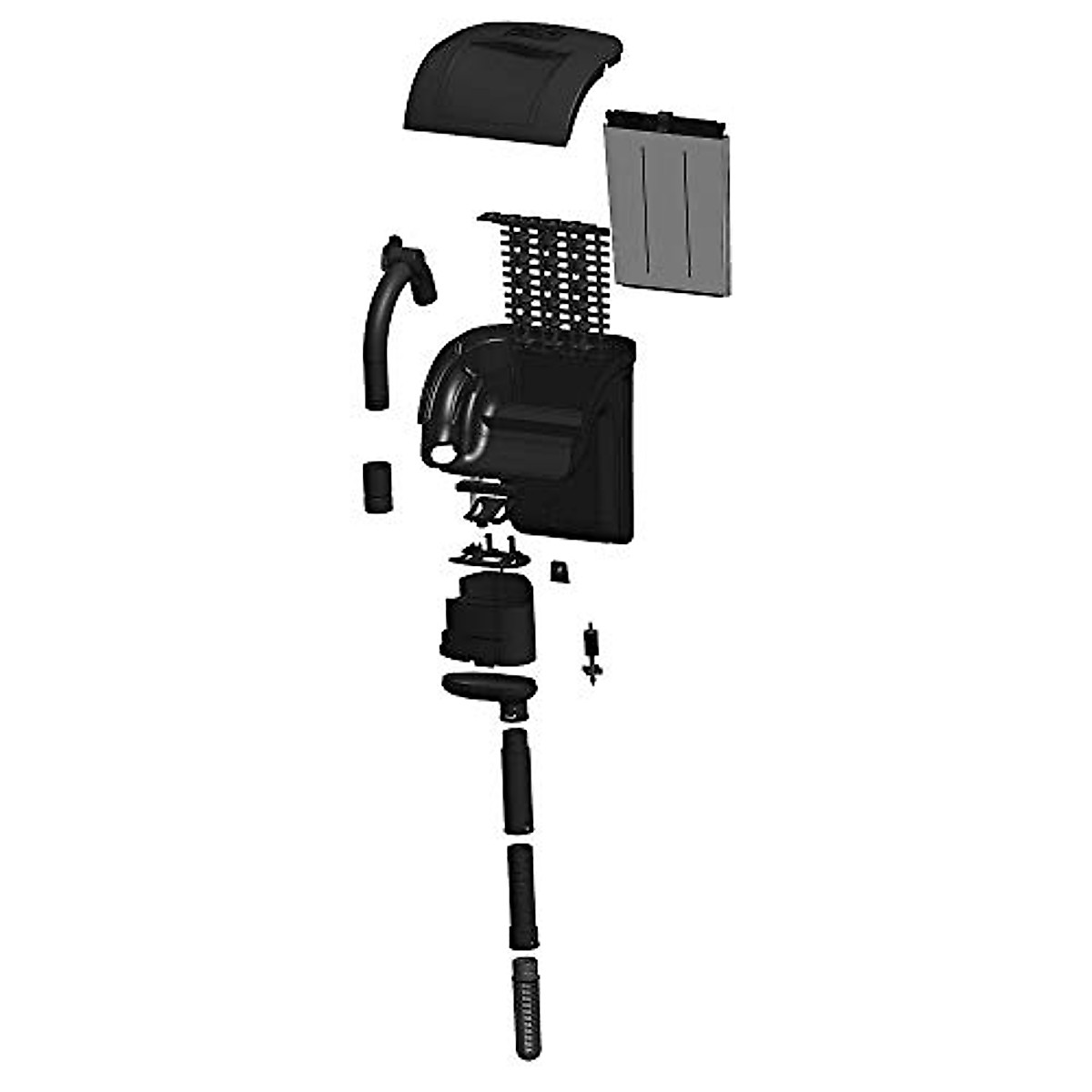 Tetra Whisper IQ Power Filter, 175 GPH, with Stay Clean Technology, 30 Gallons