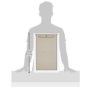 PetSafe, Staywell, Aluminium Pet Door, Solid Design, Easy Install, for Pets Up to 45 kg - (Large),White