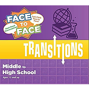 Face to Face Transitions Card Game (Middle to High School Edition) – Communication Development for Important Life Transitions, Ages 12 and Up