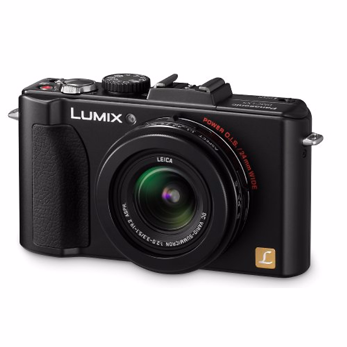 Panasonic Lumix DMC-LX5 10.1 MP Digital Camera with 3.8x Optical Image Stabilized Zoom and 3.0-Inch LCD - Black (OLD MODEL)
