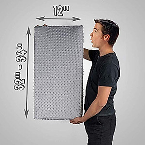 Baby Changing Pad Cover, Super Soft Minky Dot Diaper Changing Table Covers for Baby Girls and Boys, Ultra Comfortable, Safe for Babies, Fit 32"/34'' x 16" Pad (Gray)