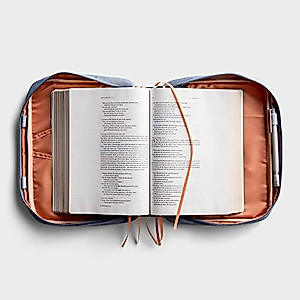 DaySpring - Hope Canvas Bible Cover, 10 1/4" x 7 1/4" x 2" (J8761)