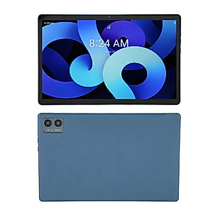 Sanpyl 10.36 Inch Tablet, 2560X1600 HD Display Tablet, MTK6762 Chipset, 8 Cores, 16GB RAM, 512GB ROM, Dual SIM Card for 13 Tablet 5G WiFi (Blue)