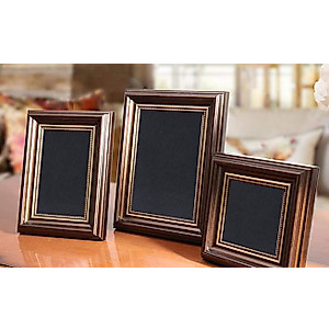 Perzodo 6 Pieces Black Adhesive Back Sheets - 8.3 by 11.8" (A4 Size) Adhesive Back Felt Sheets for Art Crafts Making, Jewelry Box and House Adorning