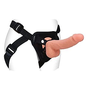 8.08 inches Hidden Packing Silicone Suction Cup Realistic Classic Dick Wand with Strong Suction Cups for Men and Women or Men's and Women's Games