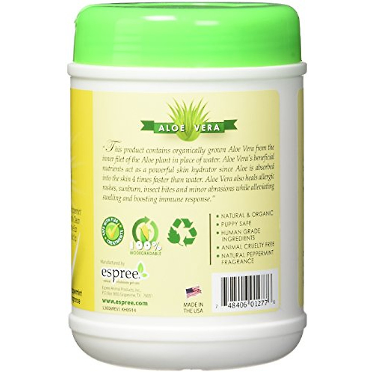 Espree Ear Care Wipes, 60 Count